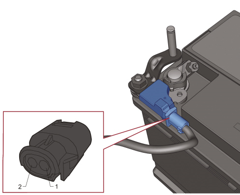 Sensore stato carica batteria: IBS (Intelligent Battery Sensor ...